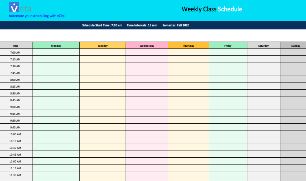 How Can I Make A Schedule Using Excel Excel Templates